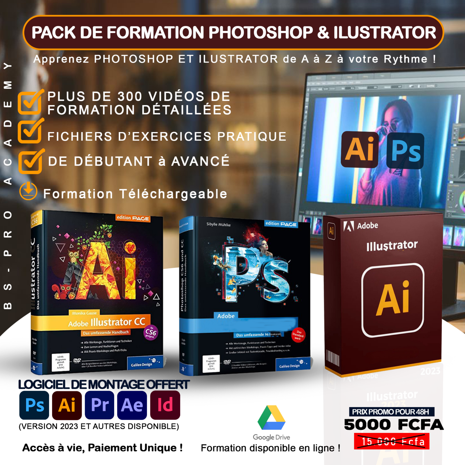 FORMATION PHOTOSHOP ET ILLUSTRATOR - BS-PRO TECH